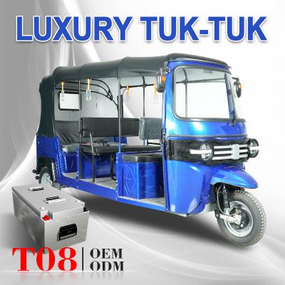 China 3000w Commercial Passenger Electric Tuk Tuk Touring Rickshaw 50km/H for sale