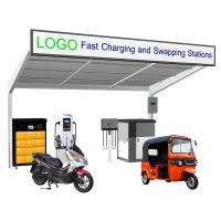 China Lithium Ion Monocrystalline Solar Charging Station Electric Car Battery Swap Station for sale