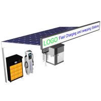 China Lithium Ion Monocrystalline Solar Charging Station Electric Car Battery Swap Station for sale