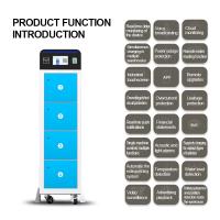 China Custom 4 Slot Battery Swapping Cabinet Change Station For Electric 2/3 Wheeler Car for sale