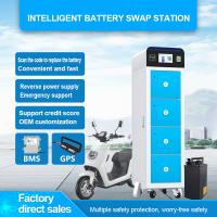 China Custom 4 Slot Battery Swapping Cabinet Change Station For Electric 2/3 Wheeler Car for sale