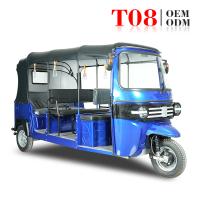 China ODM Three Row Battery Operated E Rickshaw Passenger Tricycle For Handicapped 50km/H for sale