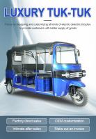 China ODM Three Row Battery Operated E Rickshaw Passenger Tricycle For Handicapped 50km/H for sale