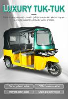 China Battery Operated Auto Electric Rickshaw Tuk Tuk Passenger For Handicap 3000W for sale