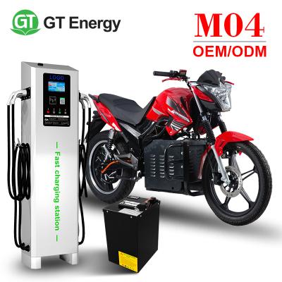 China Fast Charging 3000W Electric Motorcycle with 100 km Range for Adults for sale