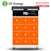 China 12-slot battery swapping station suitable for 220V electric motorcycles for sale