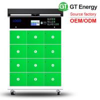 China 12 Slot Swapping Stations EV Battery Exchange Station Cabinet Customized for sale