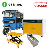 China 8-Slot Battery Swapping Station for 380V Tuk-tuks for sale