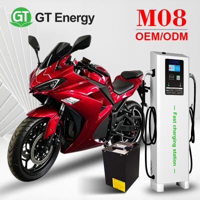 China High Performance Electric Motorcycle with 72V 58Ah Lithium Iron Phosphate Battery 100km/h Top Speed and 1-Hour Fast Charging for sale