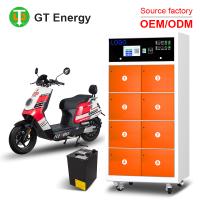 China Intelligent Lithium Battery 8-Bay Battery Swapping Cabinet for Electric Scooters for sale