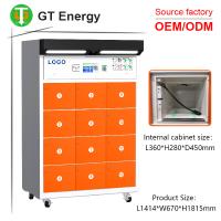 China OEM 12 Slot Battery Swapping Cabinet Charging Stations For Electric Motorcycle 220V for sale
