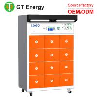 China OEM 12 Slot Battery Swapping Cabinet Charging Stations For Electric Motorcycle 220V for sale