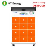 China OEM 12 Slot Battery Swapping Cabinet Charging Stations For Electric Motorcycle 220V for sale