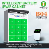 China OEM 12 Slot Battery Swapping Cabinet For Electric Motorcycle for sale