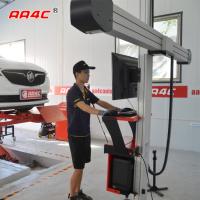 China AA4C Camera Beam Manually Move + 2 Monitors Multi-Language Free Update Computer 3DWheel Alignment  AA-DT111B for sale