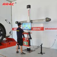 China AA4C Camera Beam Manually Move + 2 Monitors Multi-Language Free Update Computer 3DWheel Alignment  AA-DT111B for sale