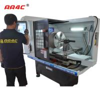 China Laser Scanning Alloy Wheel Diamond Cutting Machine Refurbished Cnc Lathe Wheel Straightening Repair for sale