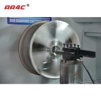 China Laser Scanning Alloy Wheel Diamond Cutting Machine Refurbished Cnc Lathe Wheel Straightening Repair for sale