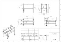 China AA4C Integrated 4 Post Triple Car Parking Lift Auto Parking System 3 Cars Parking for sale