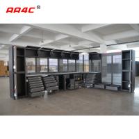 China AA4C S Type Combination Workbench Workshop Tool Storage Tabletop Workstation Assembly Worktable Cabinet for sale