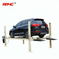 China AA4C 8000lbs 4 Post Storage Service Car Auto Lift Truck Hoist for sale