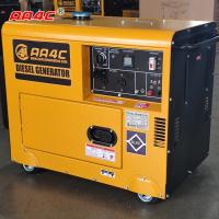 China AA4C High-Quality Air Water Cooling Silent Diesel Generator Diesel Genset 9kva EF10500STE for sale