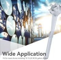 China AA4C Bung Wrench Drum Wrench Aluminum Barrel Wrench Opener Tool Aluminum Drum Key for sale
