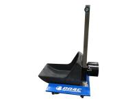 China AA4C Vehicle Spring Driven Exhaust Hose Reel Car Exhaust Extraction Hose Drum On Sliding Rail for sale