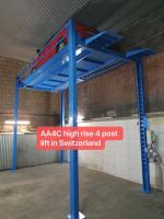 China AA4C High Rise 4 Post Car Lift Car Vehicle Lift Car Parking Lift 5M High 5T Capacity for sale
