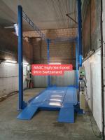 China AA4C High Rise 4 Post Car Lift Car Vehicle Lift Car Parking Lift 5M High 5T Capacity for sale