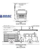 China Fire Rescue Vehicles Exhaust Extraction With Magnetic Suction Nozzles for sale