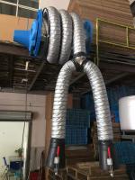 China 300 600 900 Degree High Temp Vehicle Exhaust Extracting Hose Reel for sale
