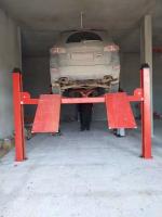 China Hydraulic 4 Post Car Lift For Alignment 4.0T Four Post Automotive Lift With Jack Beam for sale