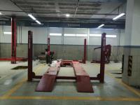 China Hydraulic 4 Post Car Lift For Alignment 4.0T Four Post Automotive Lift With Jack Beam for sale