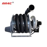 China 09 Type Motorized Vehicle Exhaust Extracting Hose Reel With Fan for sale