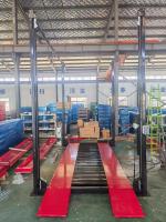 China 4 Post Triple Cars Parking Lift Cars Storage System 3 Cars Parking Lift for sale