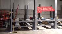 China AA4C 4 Post Triple Car Parking Lift Auto Parking System Car Storage System for sale