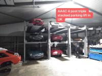 China AA4C 4 Post Triple Car Parking Lift Auto Parking System Car Storage System for sale