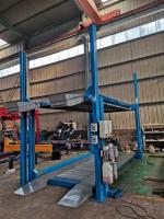 China AA4C 4 Post Triple Car Parking Lift  Four Column Parking Lift  Multi-Level Car Lift for sale