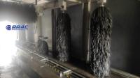 China Automatic Tunnel Car Washing Machine 13 Brushes Customized Making For India Client for sale