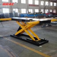China AA4C Automobile  Scissor Lift In Ground Car Lift For Spray Booth Floor Scissor Lift AA-ACR3014 for sale