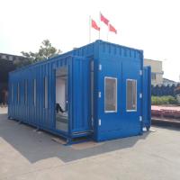 China AA4C Container Spray Booth Hail Damage Repair Booth Car Portable Paint Booth Quick Repair 6058mm for sale