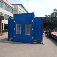 China AA4C Container Spray Booth Hail Damage Repair Booth Car Portable Paint Booth Quick Repair 6058mm for sale