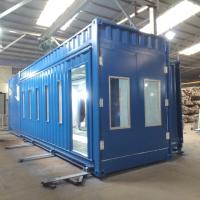 China AA4C Container Spray Booth Hail Damage Repair Booth Car Portable Paint Booth Quick Repair 6058mm for sale