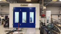 China AA4C Car Spray Booth Baking Oven Painting Box With Diesel Heater Air Exhauster Air Intaker  AA-LX3 for sale