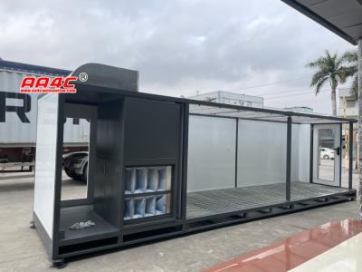 China AA4C Container Spray Booth Hail Damage Repair Booth Car Portable Paint Booth Quick Repair for sale