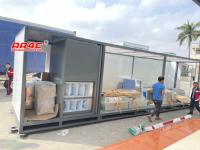 China AA4C Container Spray Booth Hail Damage Repair Booth Car Portable Paint Booth Quick Repair for sale