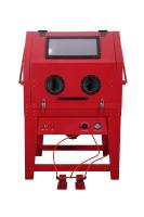 China AA4C 1000L Industrial sandblasting cabinet rust removing sandblaster heavy duty sandblast cabinet   AA-SBC1200 for sale