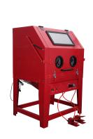 China AA4C 1000L Industrial sandblasting cabinet rust removing sandblaster heavy duty sandblast cabinet   AA-SBC1200 for sale