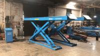 China AA4C Inground Alignment Scissor Lift Car Lift Auto Hoist 4T 4.5M Runway 1.8M High AA-ALSL40 for sale